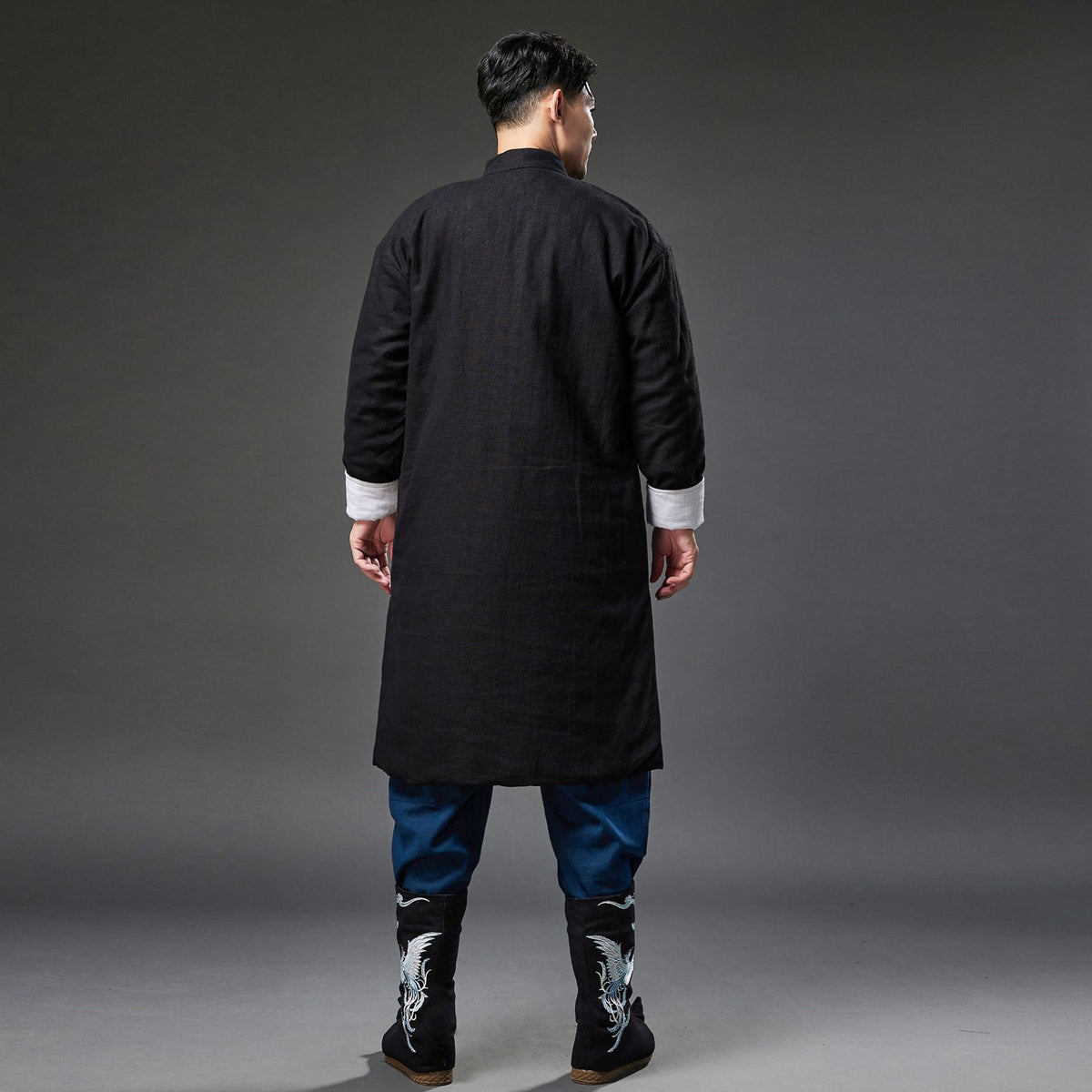 Kung Fu Padded Long Coat | Zen Breaker