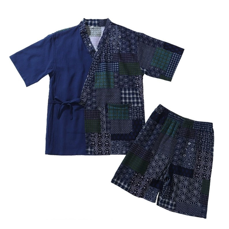 Traditional Patchwork Pajamas Set | Zen Breaker