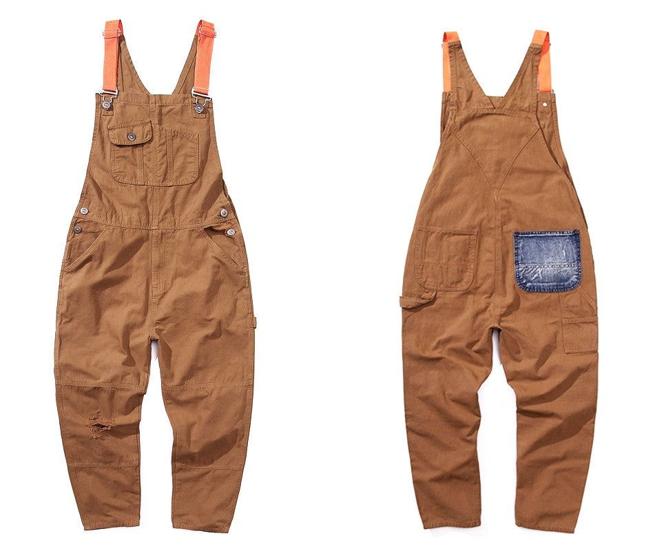 Men's Ripped Workwear Overalls | Zen Breaker