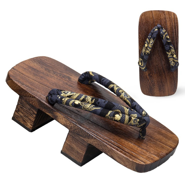 Kimono Wooden Sandals 【Dragon】 | Zen Breaker